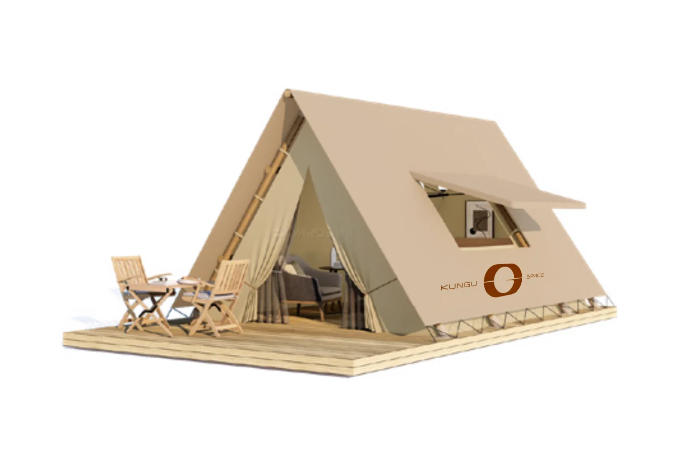K FLEX-Solo Point Tent - Kungu Space Capsule House