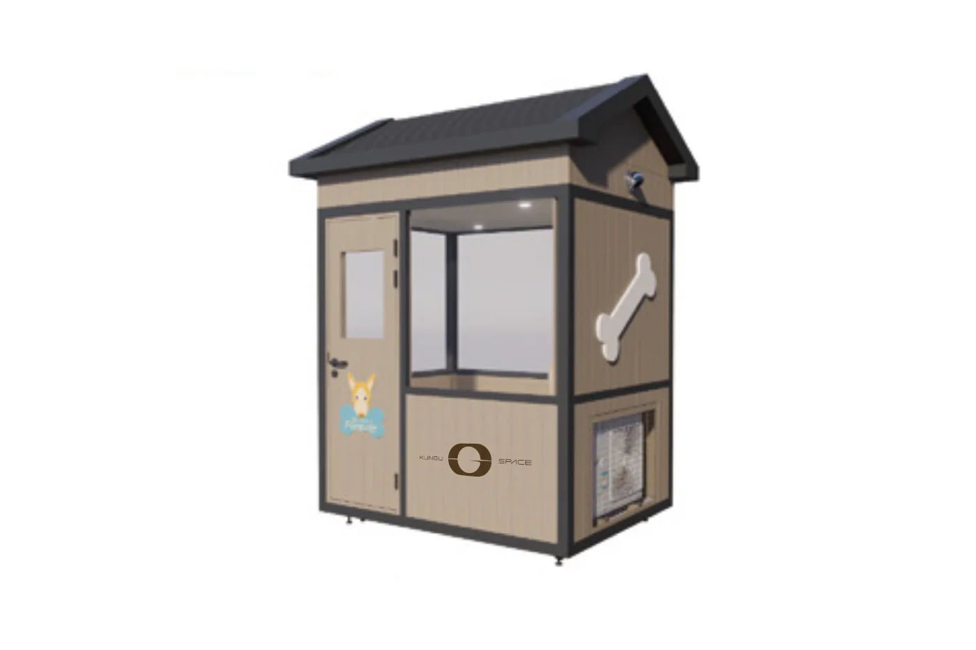 K FUNC-Comfort Pet Cabin - Kungu Space Capsule House